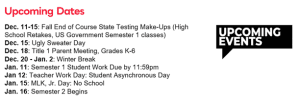 Ohio Online School | Announcements | OHDELA